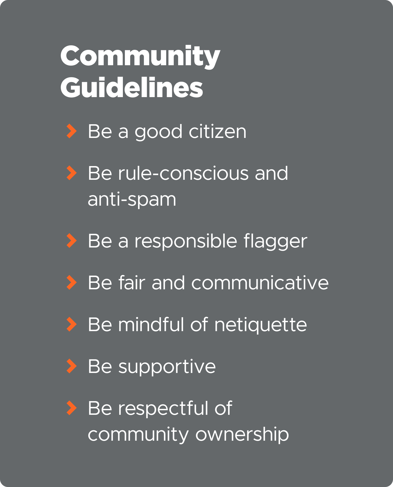 Getting Started With Community